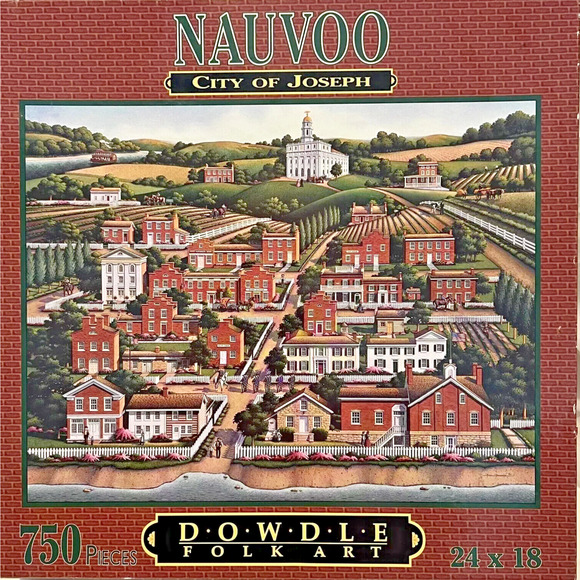Unspecified | Toys | 75 Piece Puzzle Nauvoo City Of Joseph Dowdle Folk ...
